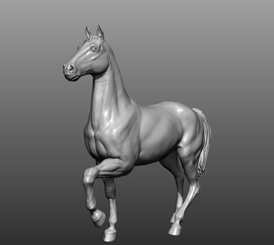 Horse 3D model 3D printable | CGTrader