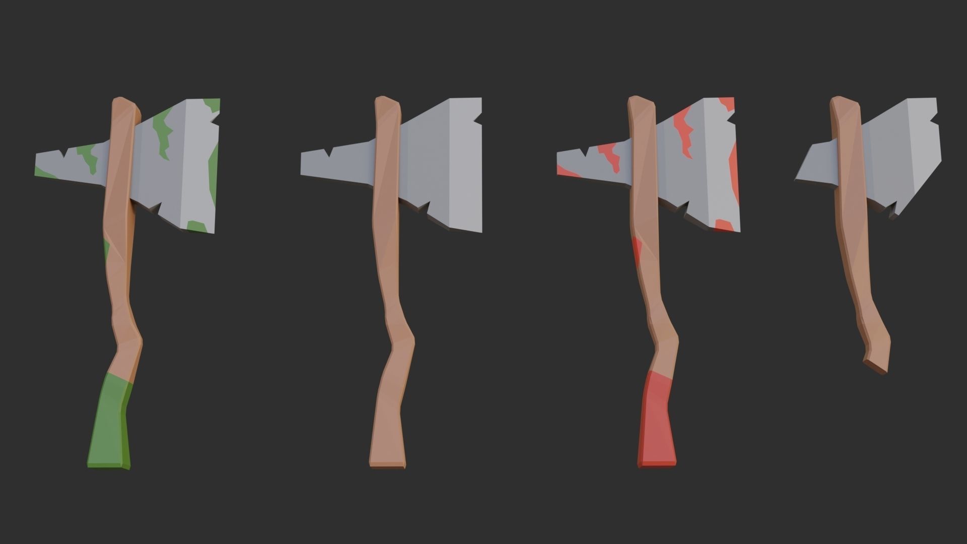 3D model Low Poly Tools Pack VR / AR / low-poly | CGTrader