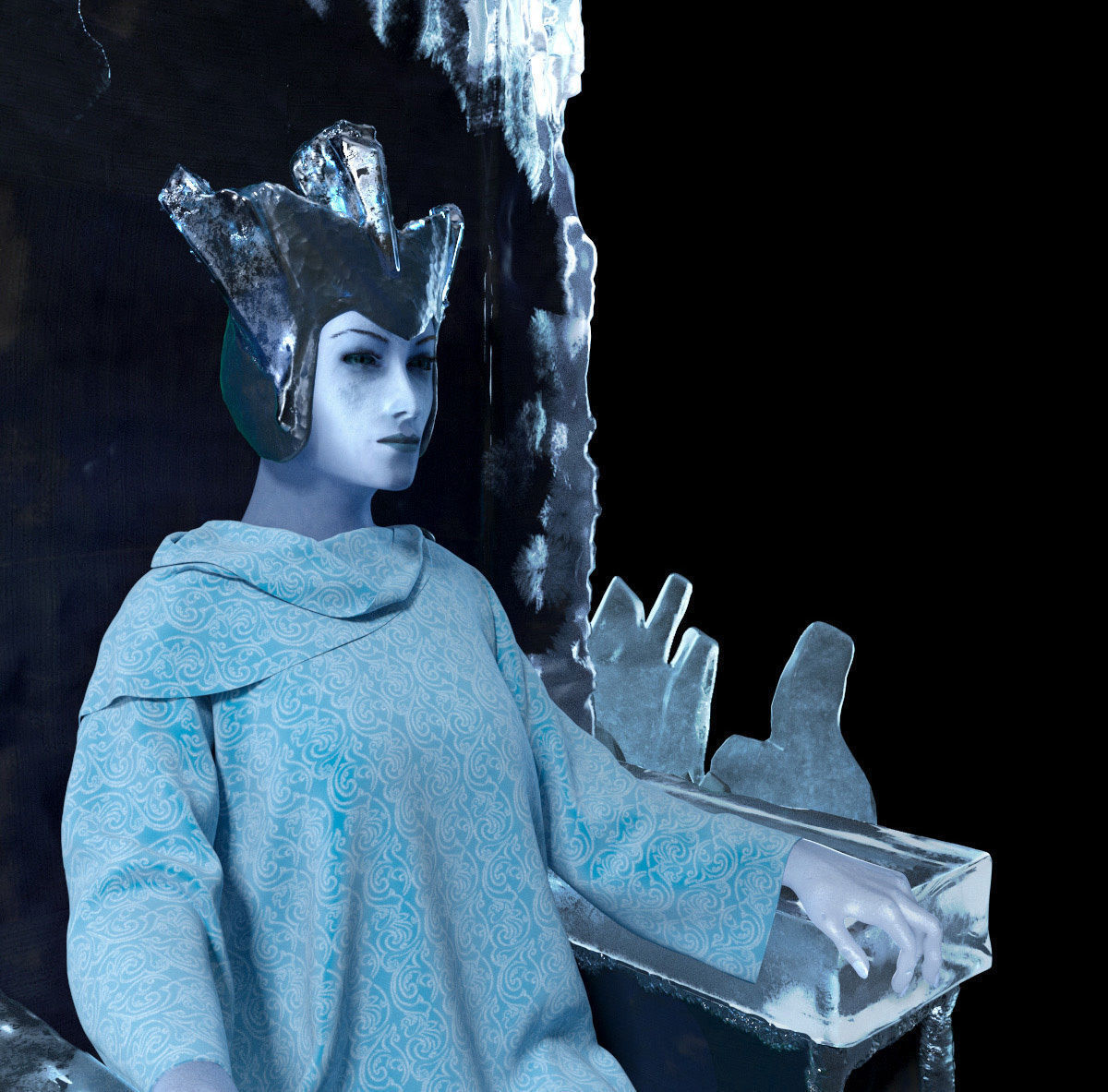 Snow Queen 3D model | CGTrader