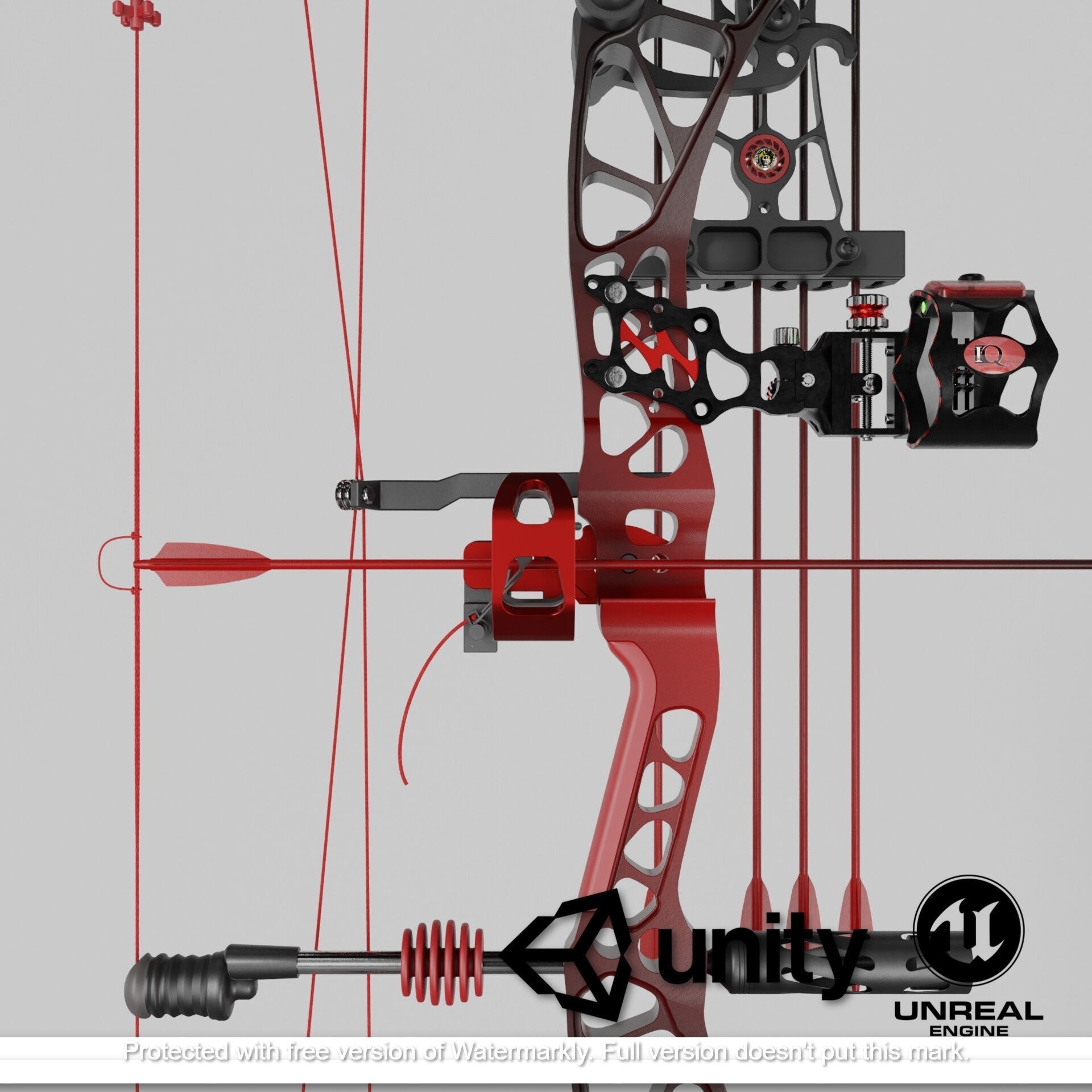 3D model Compound Bow Revolt by Bowtech VR / AR / low-poly | CGTrader