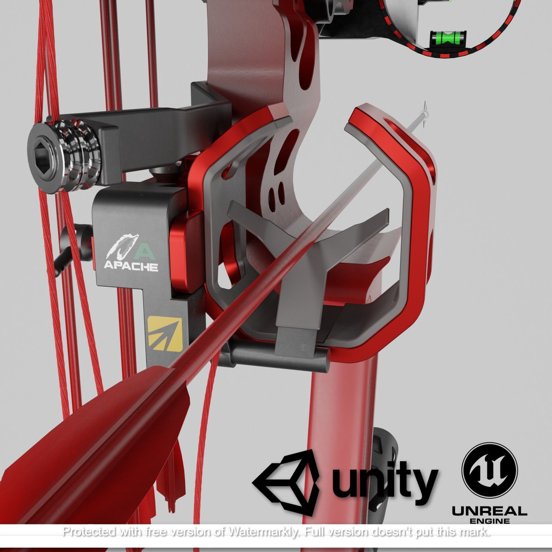 3D model Compound Bow Revolt by Bowtech VR / AR / low-poly | CGTrader