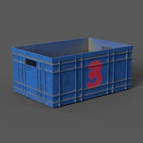 3D model low-poly box VR / AR / low-poly | CGTrader