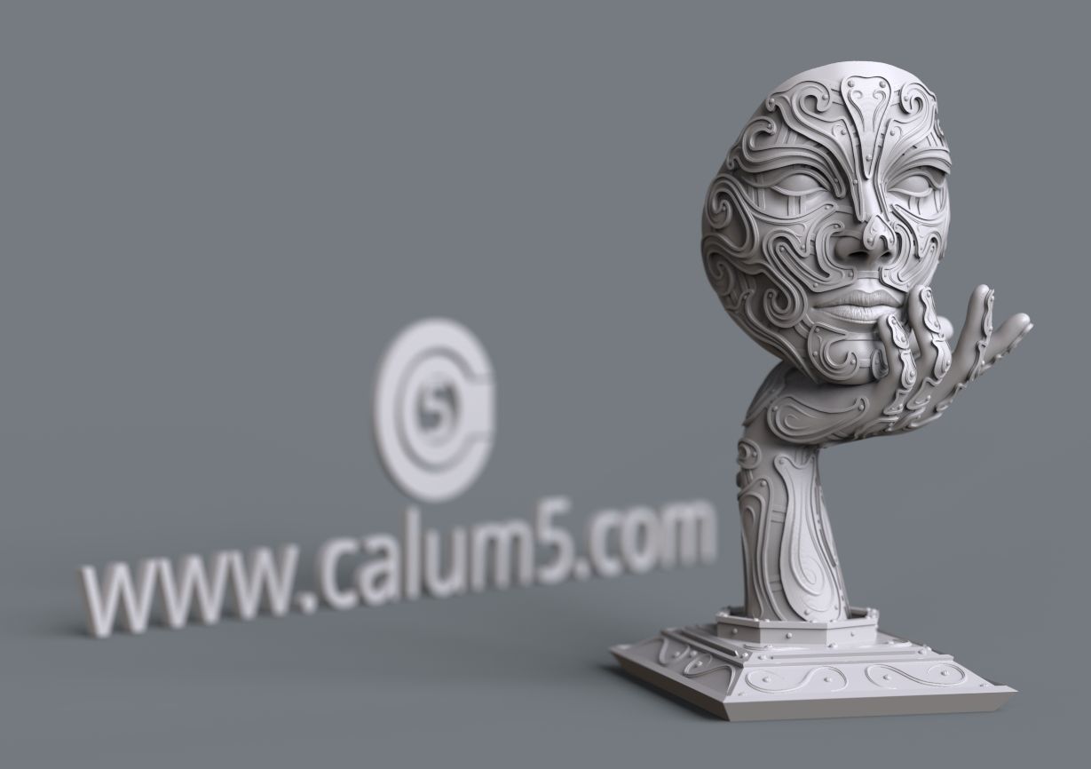 Contemplator 3D model 3D printable | CGTrader