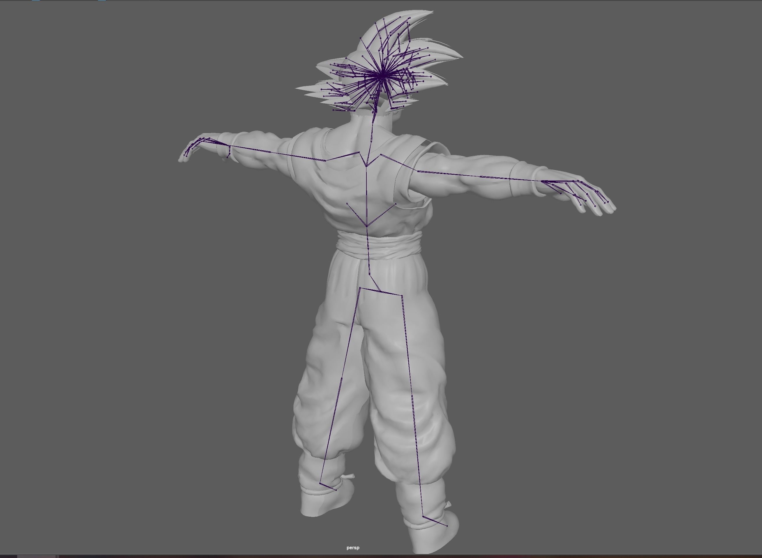 Goku Rigged- Dragon ball z 3D model rigged | CGTrader