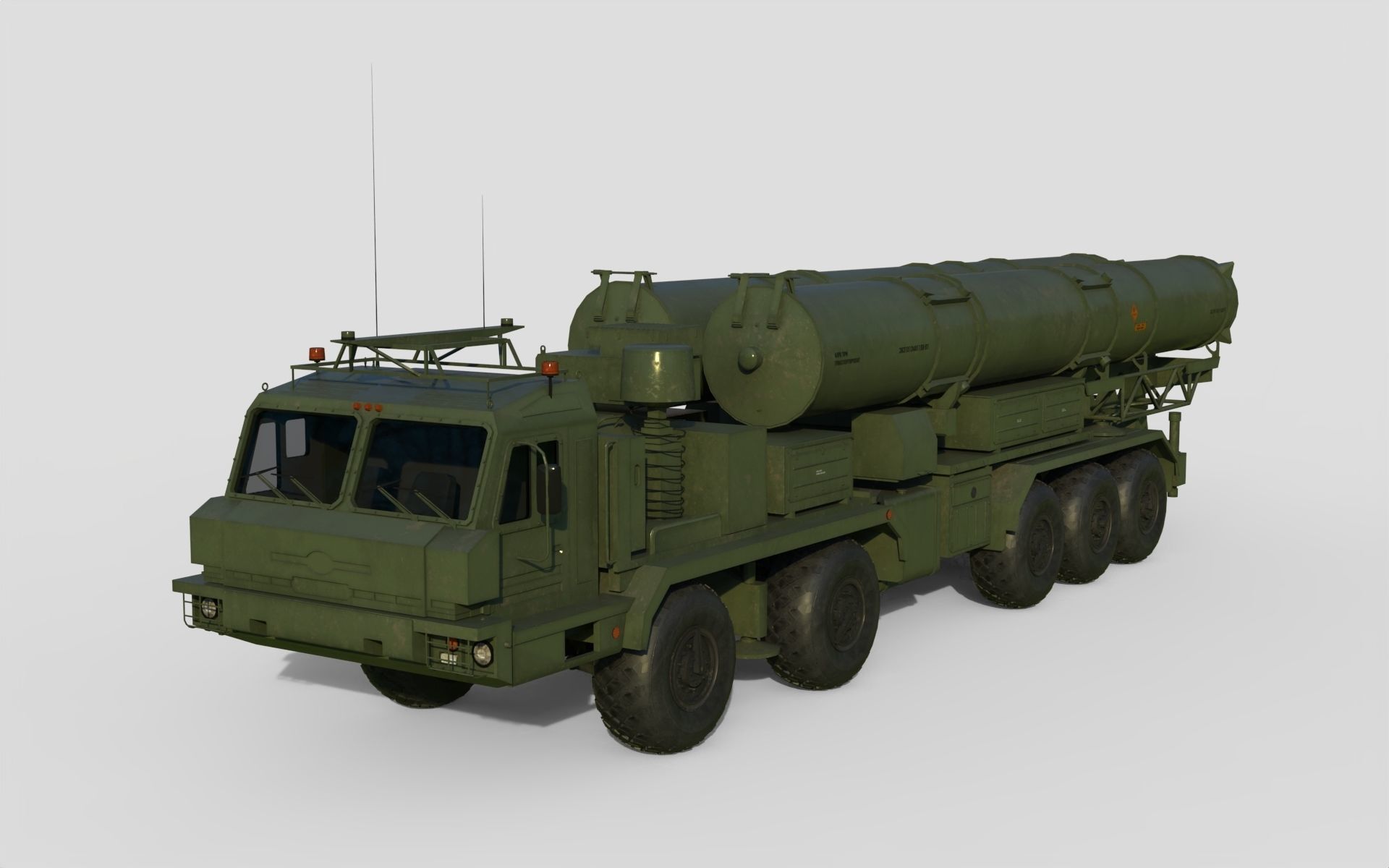 S-500 Prometheus missile system 3D model | CGTrader