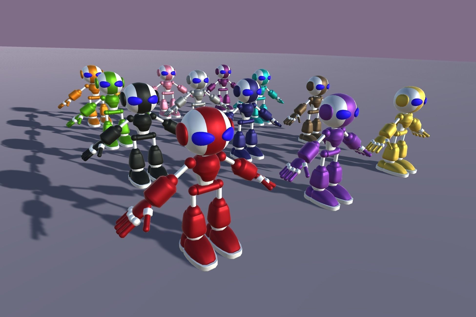 3D model Servant Bot VR / AR / low-poly | CGTrader