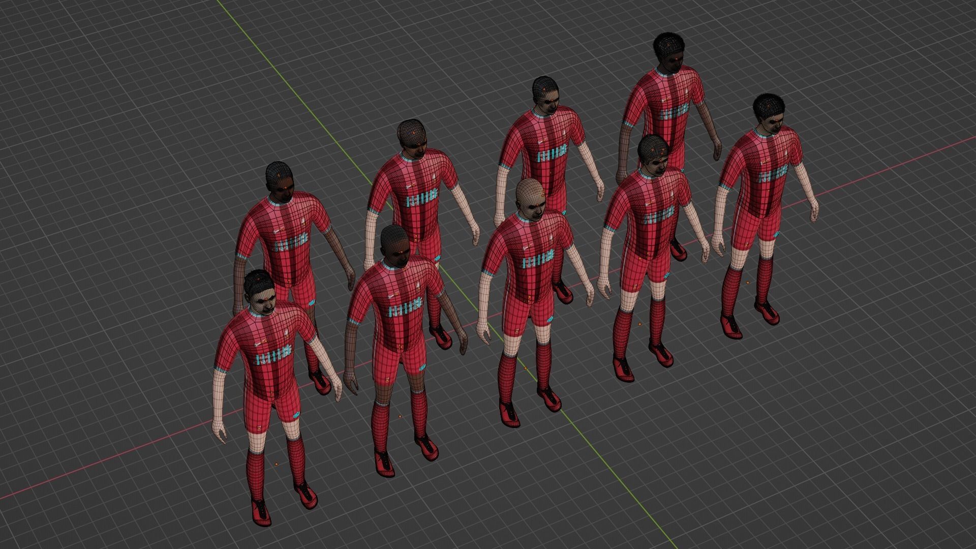 3D model Liverpool - Team VR / AR / low-poly | CGTrader