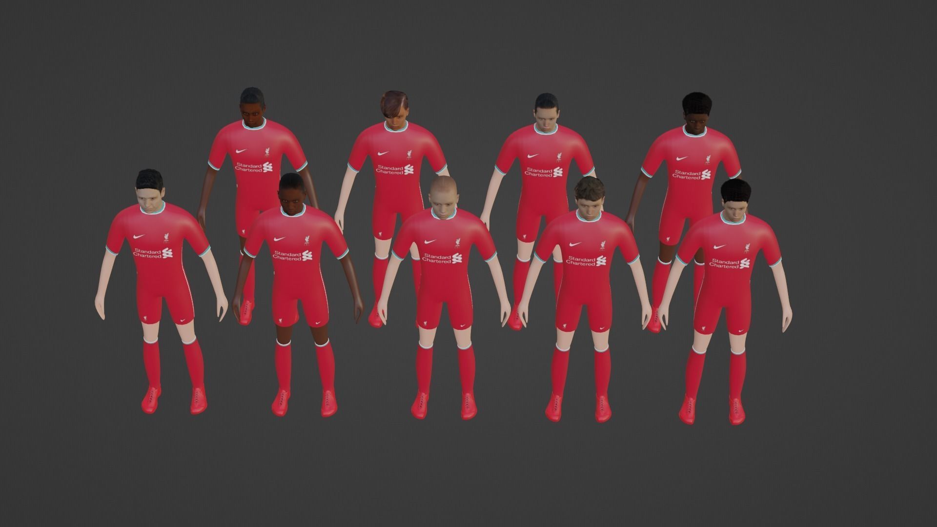 3D model Liverpool - Team VR / AR / low-poly | CGTrader