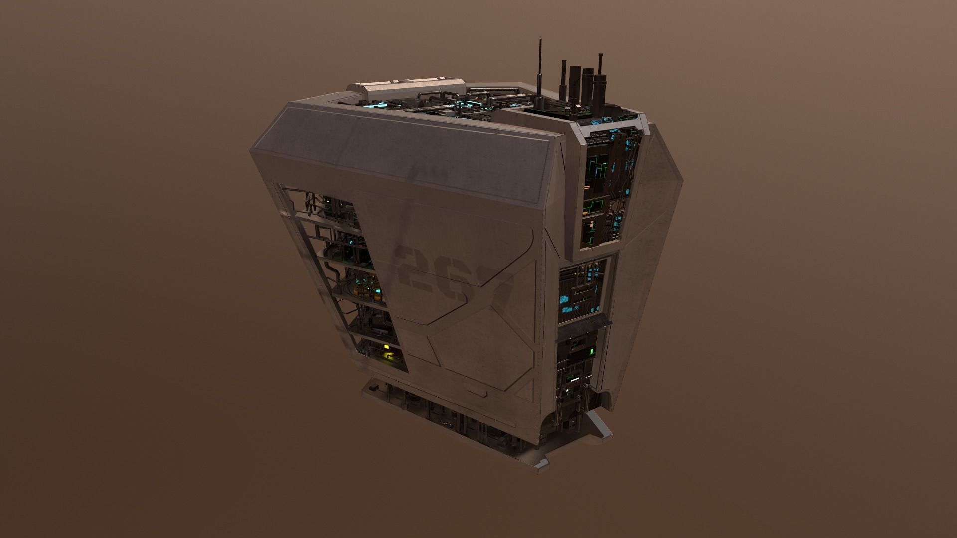 Hydrorig - Oblivion 3D model | CGTrader