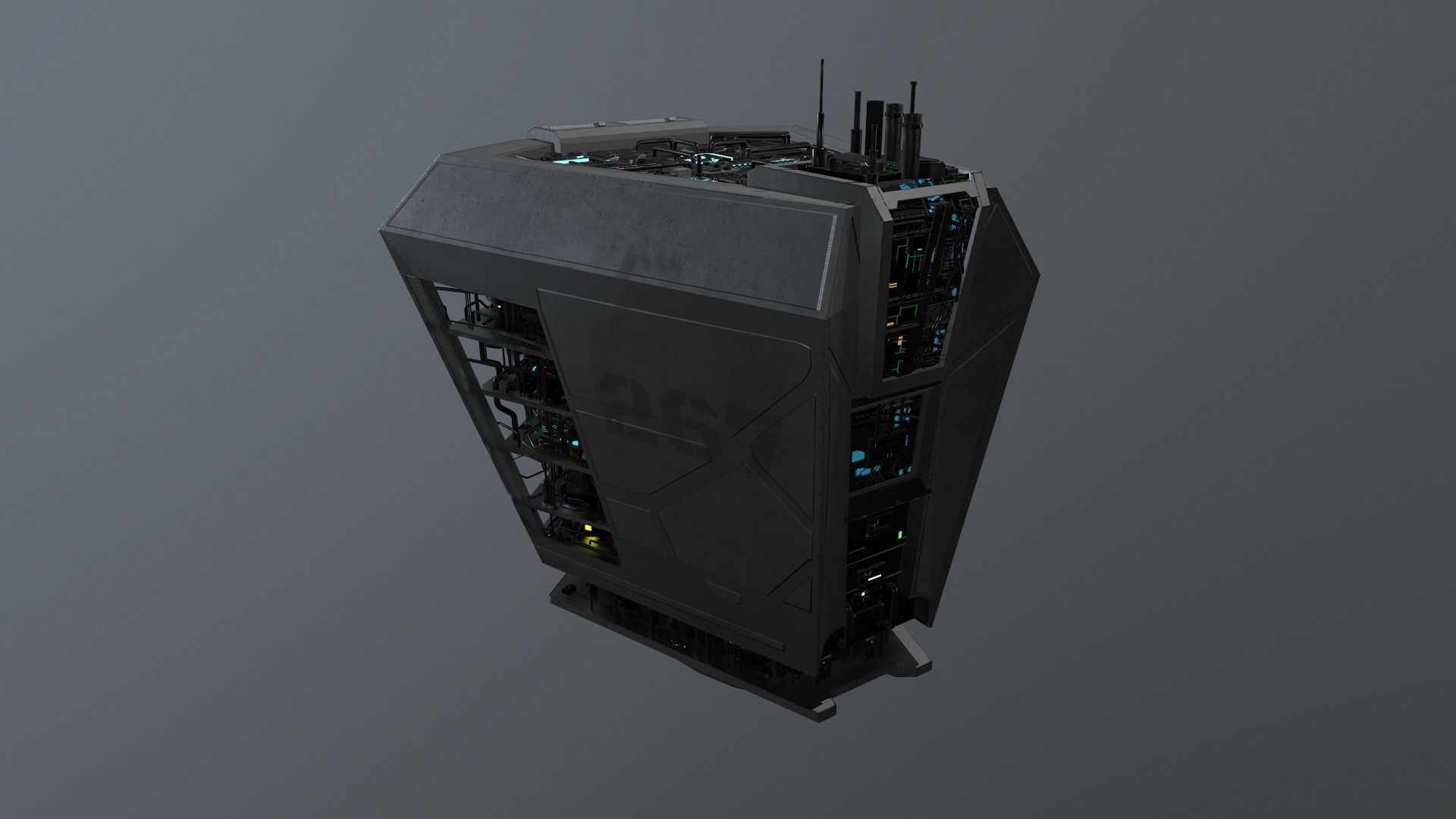 Hydrorig - Oblivion 3D model | CGTrader