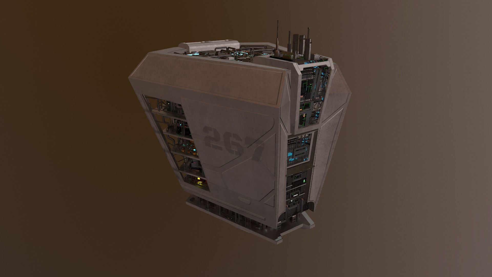 Hydrorig - Oblivion 3D model | CGTrader