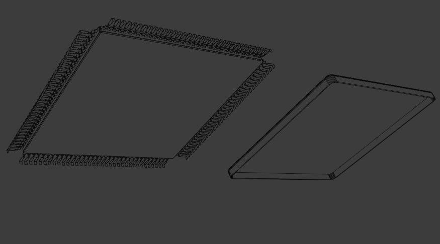 chip-cpu 3D model | CGTrader