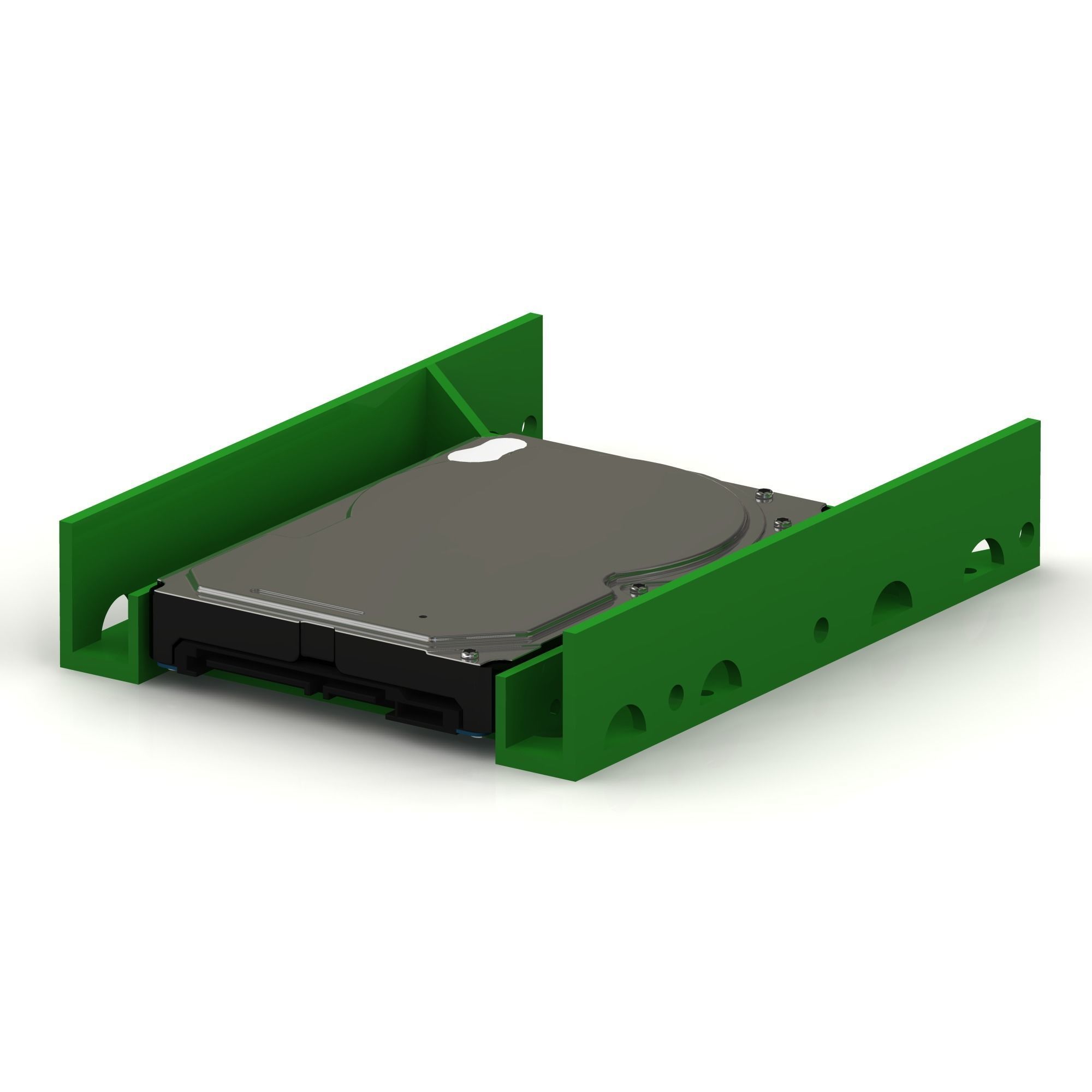 laptop to desktop hard drive adapter 3D model 3D printable | CGTrader