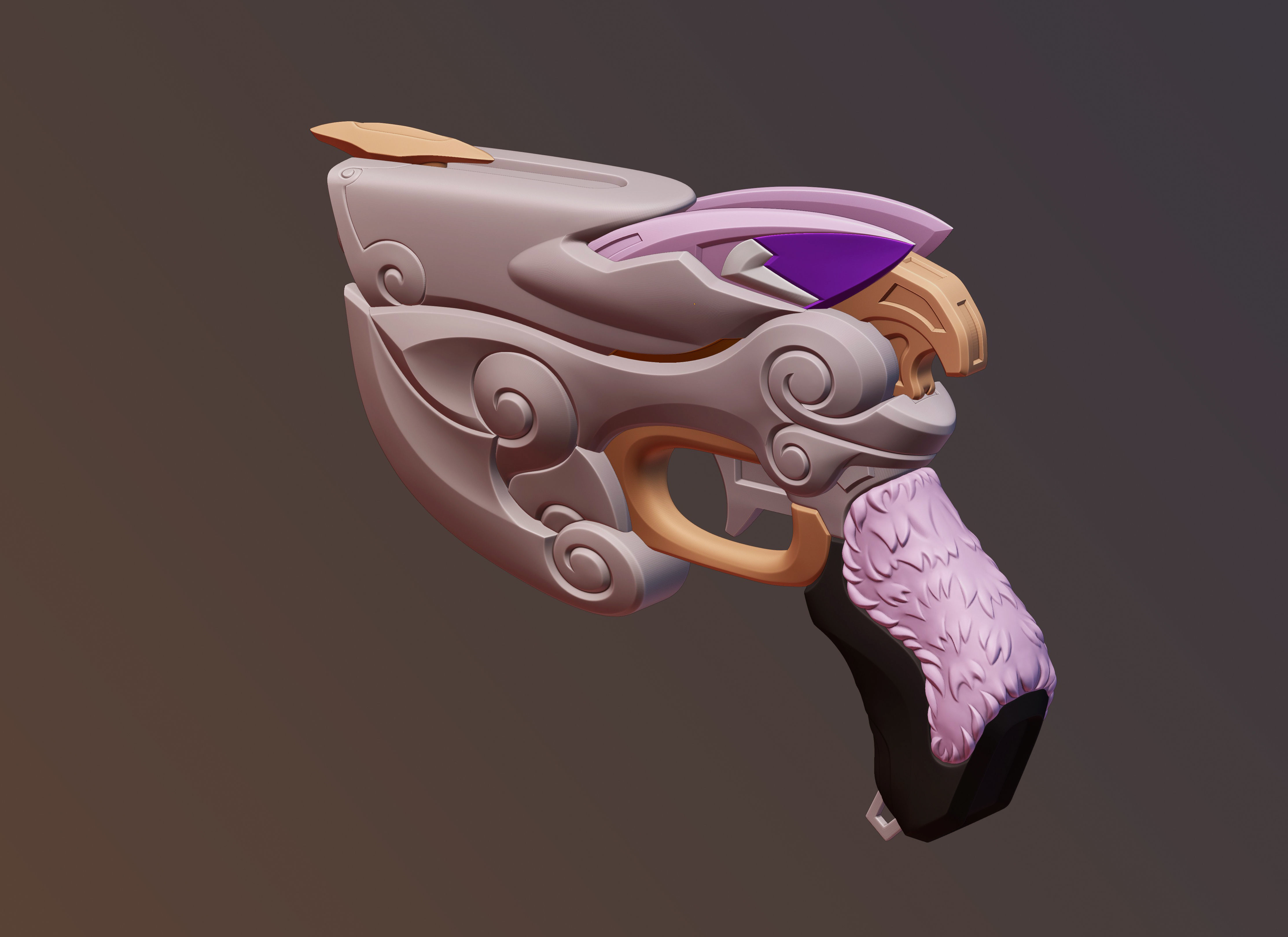 OVERWATCH DVa Shin-Ryeong Gun cosplay 3D model 3D printable | CGTrader