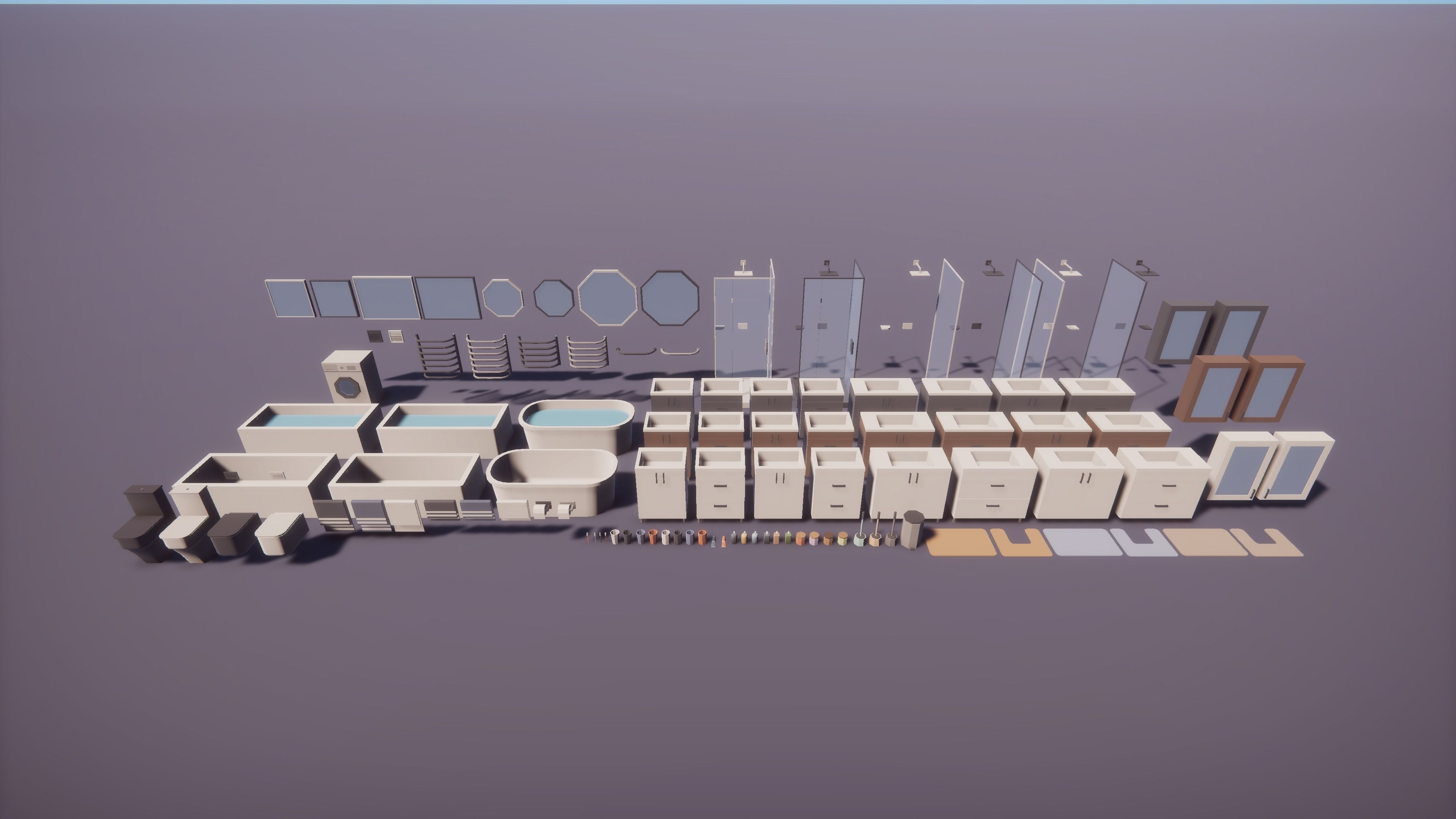 3D model Low Poly House Interior and Exterior VR / AR / low-poly | CGTrader