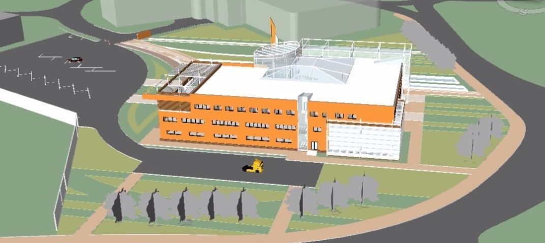 university complete revit project 3D model | CGTrader