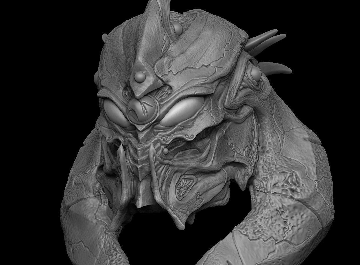 Guyver Zoanoid helmet 3D model | CGTrader