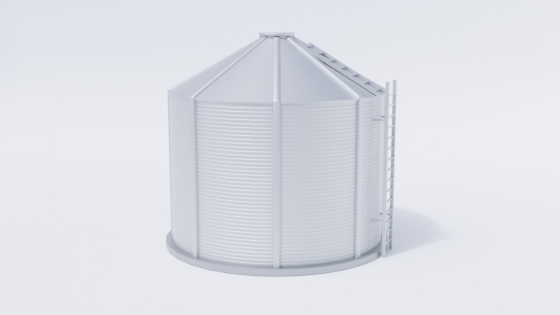 3D model Grain Bin VR / AR / low-poly | CGTrader