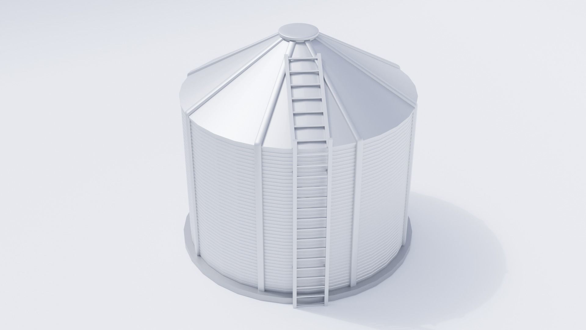 3D model Grain Bin VR / AR / low-poly | CGTrader