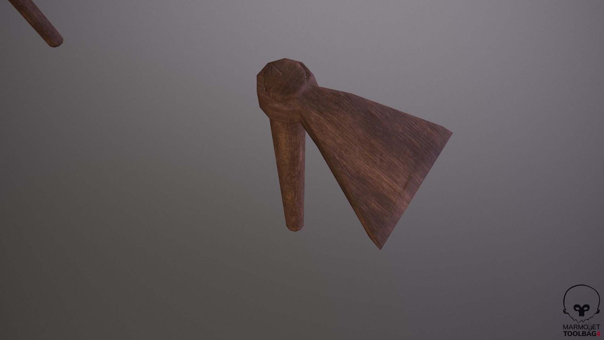3D model Hoe Lowpoly axe VR / AR / low-poly | CGTrader
