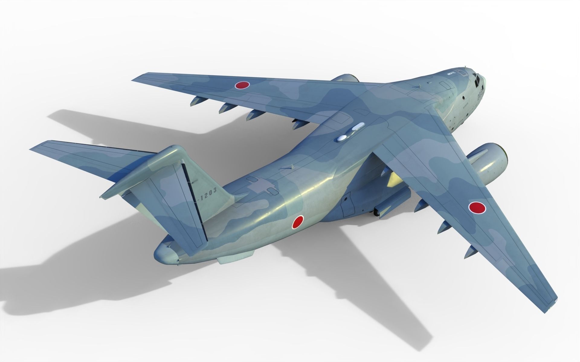 Kawasaki C-2 3D model | CGTrader