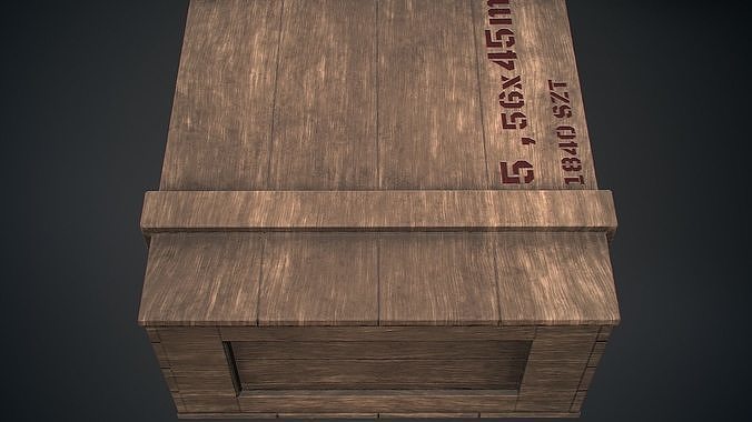 3D model Ammo box VR / AR / low-poly | CGTrader