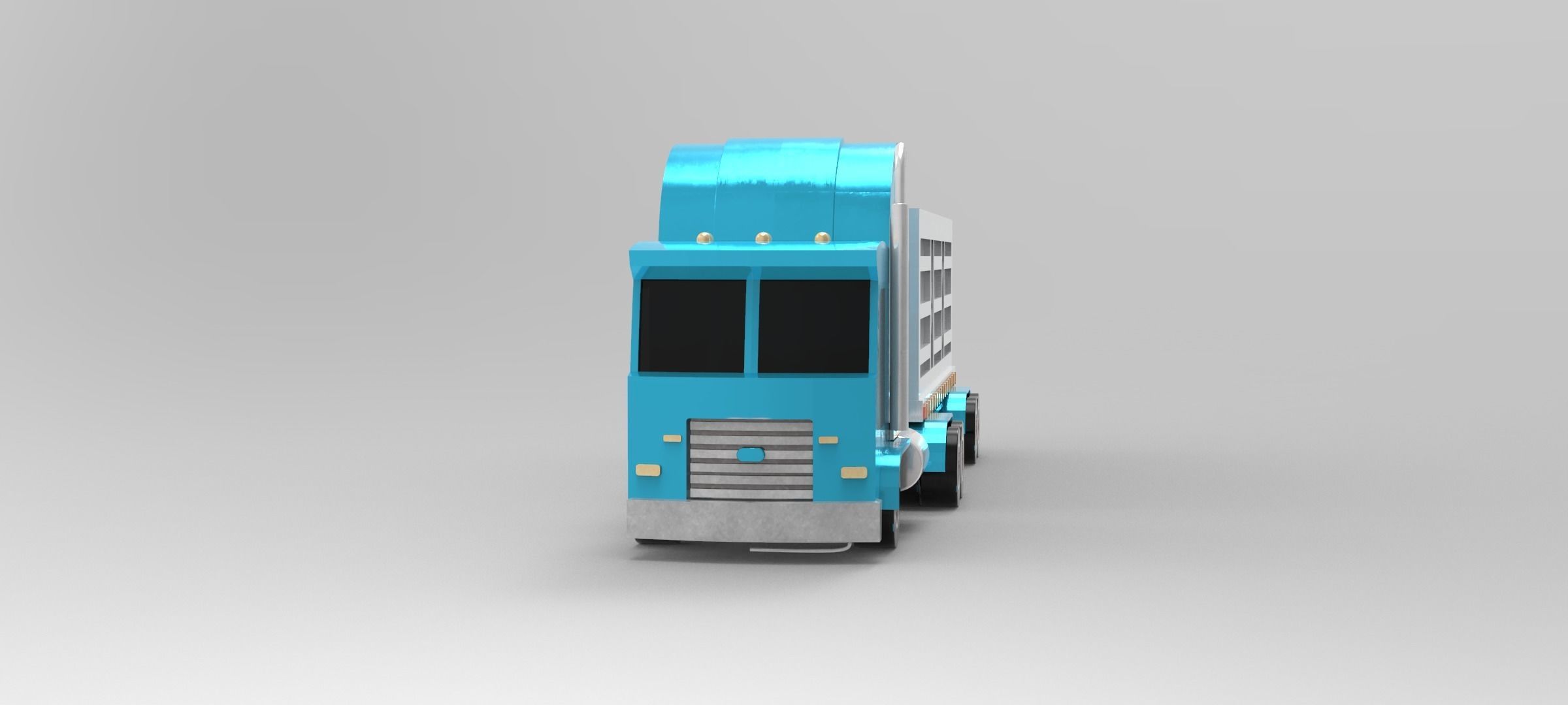 Transport Truck 3D free VR / AR / low-poly 3D model | CGTrader
