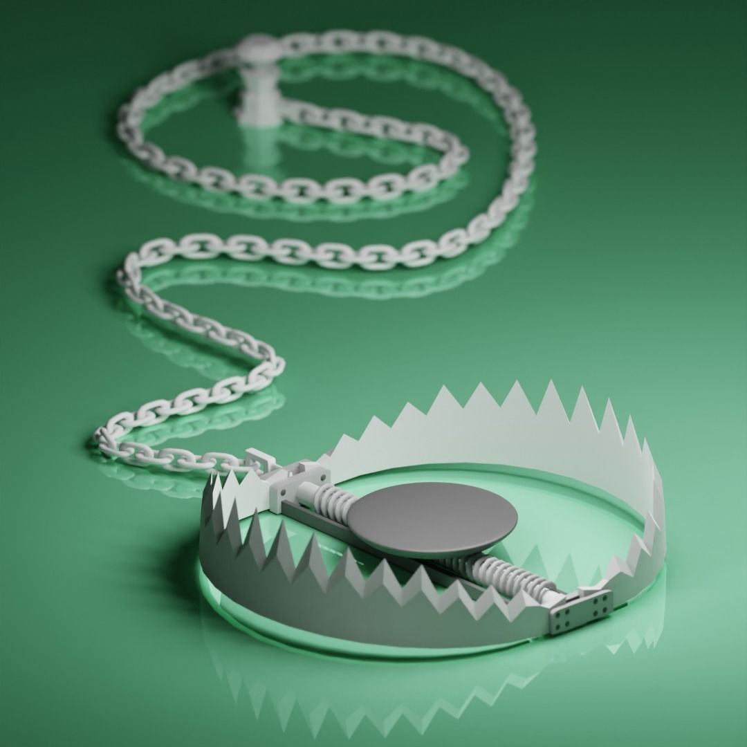 3D model Bear Trap 3D model VR / AR / low-poly | CGTrader