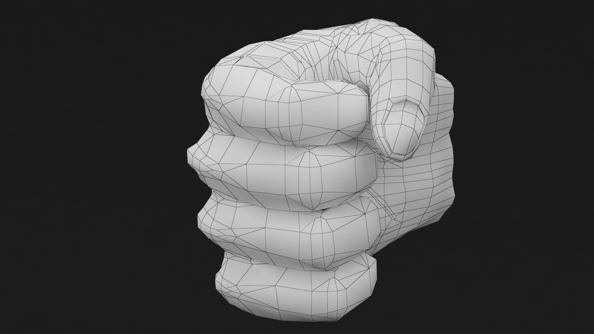 3D model Fist 1 VR / AR / low-poly | CGTrader
