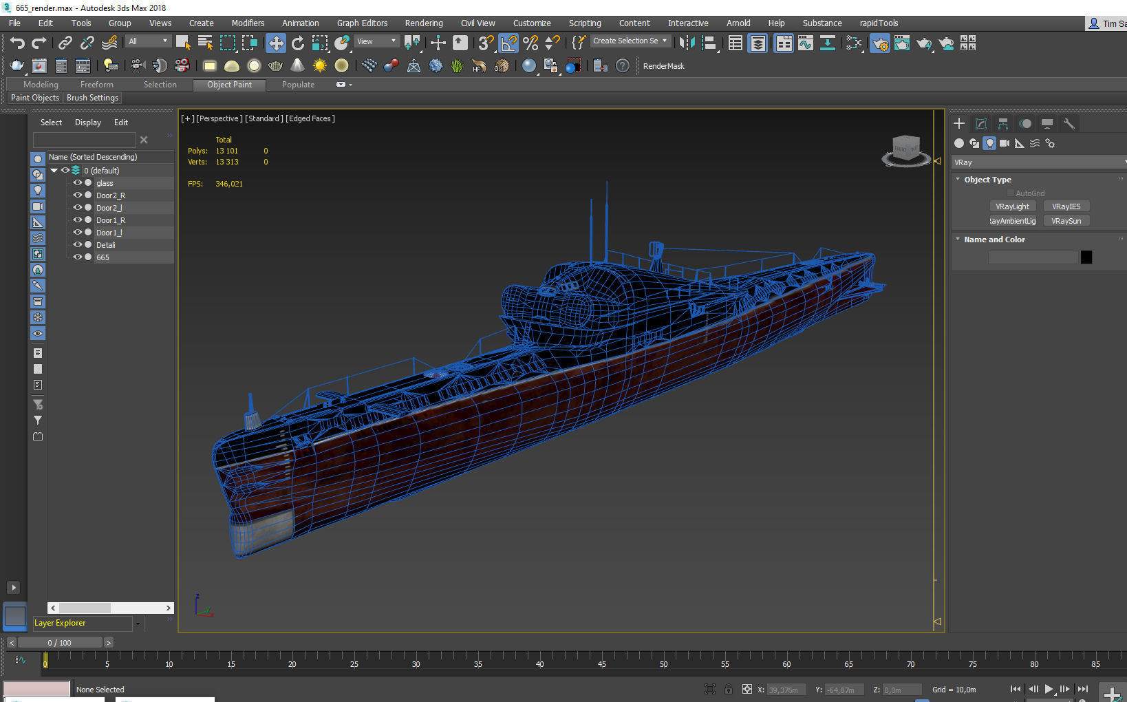 Project 665 Whiskey Long Bin submarine 3D model | CGTrader