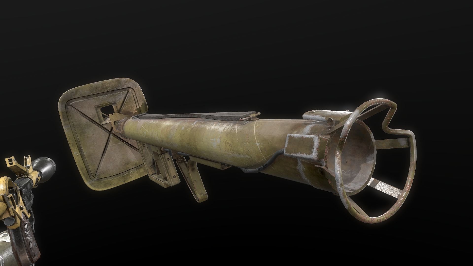 3D Model Collection WW2 Rocket Launcher Weapons PACK VR / AR / low-poly ...