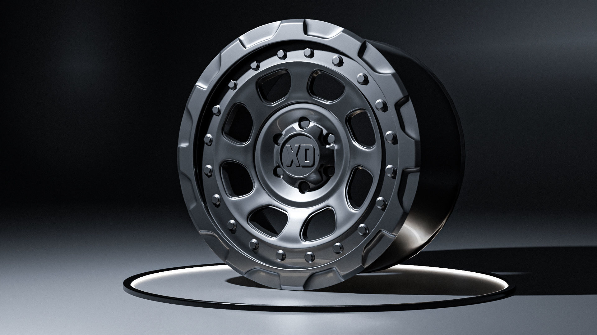 XD Storm Wheels XD861 3D model | CGTrader