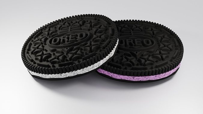 OREO BISCUITS free 3D model | CGTrader