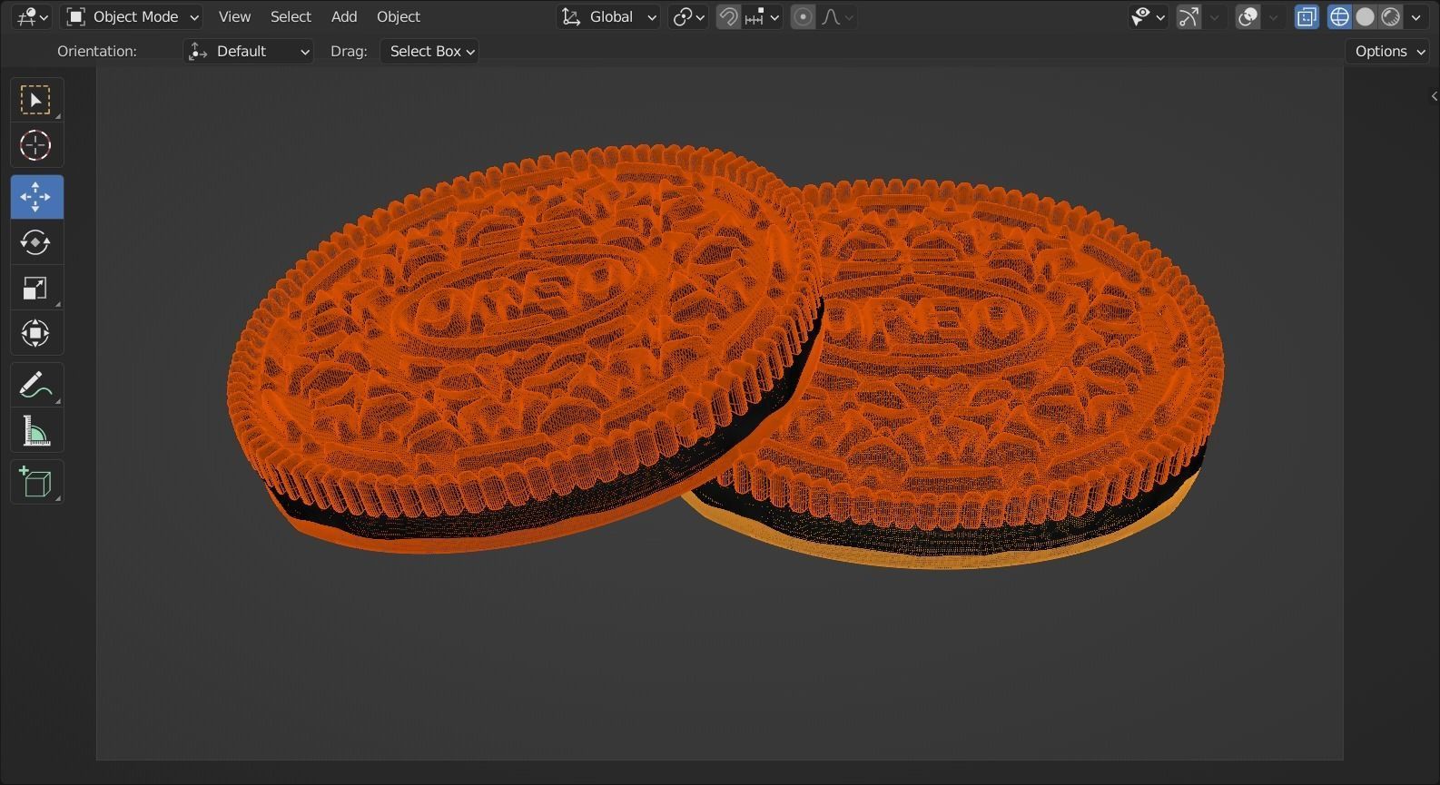 OREO BISCUITS free 3D model | CGTrader