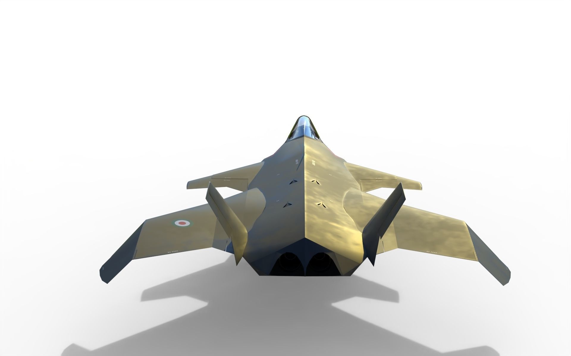 Qaher F-313 iranian stealth fighter 3D model | CGTrader