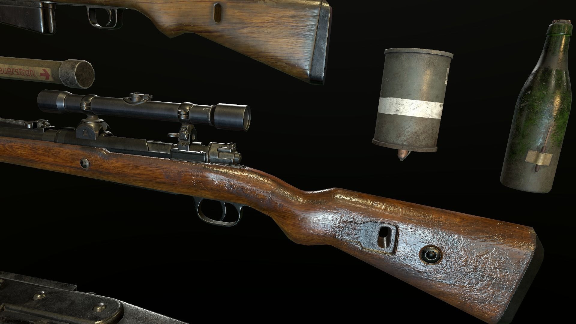 WW2 German Weapons Pack 3D Model Collection | CGTrader