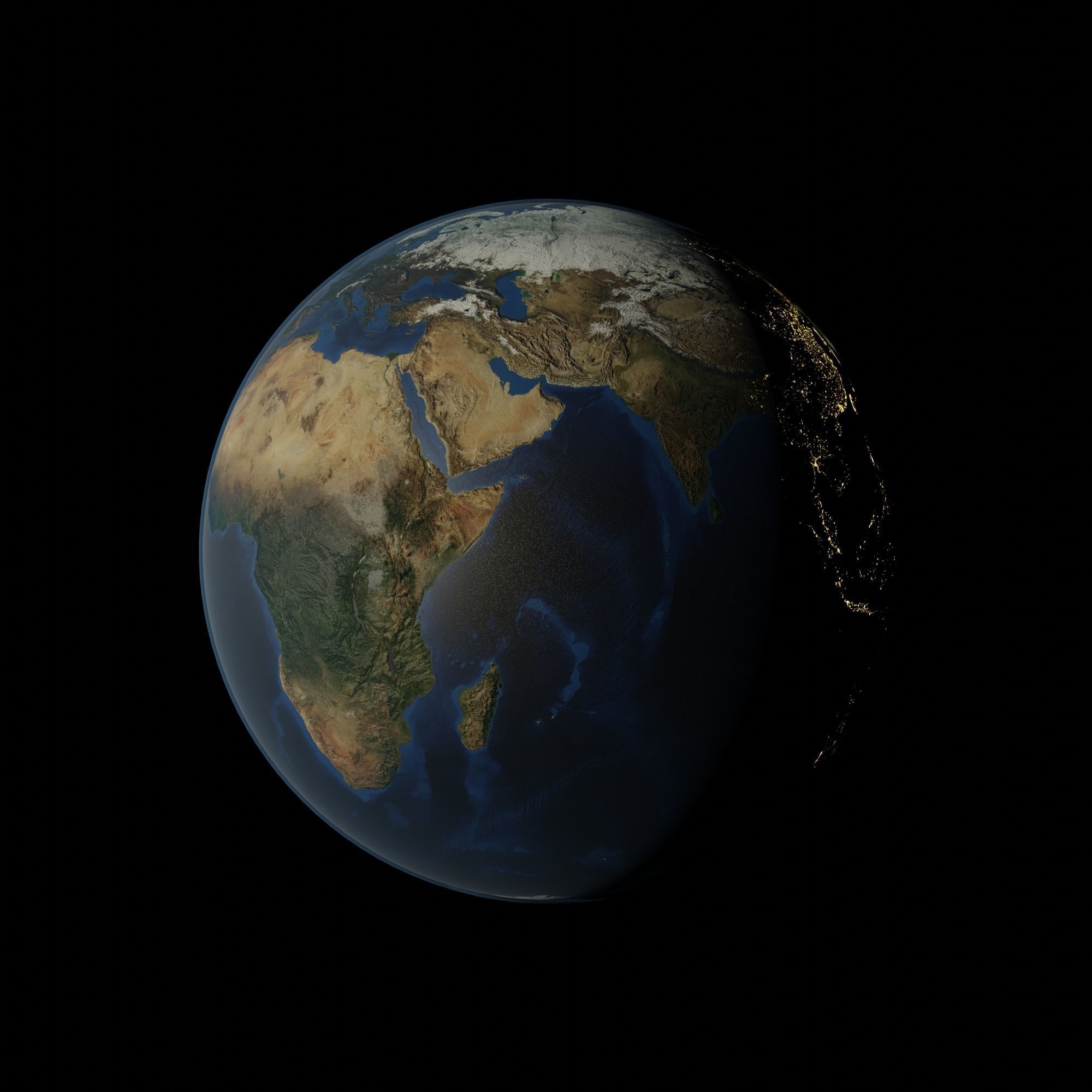 planet Earth free 3D model | CGTrader