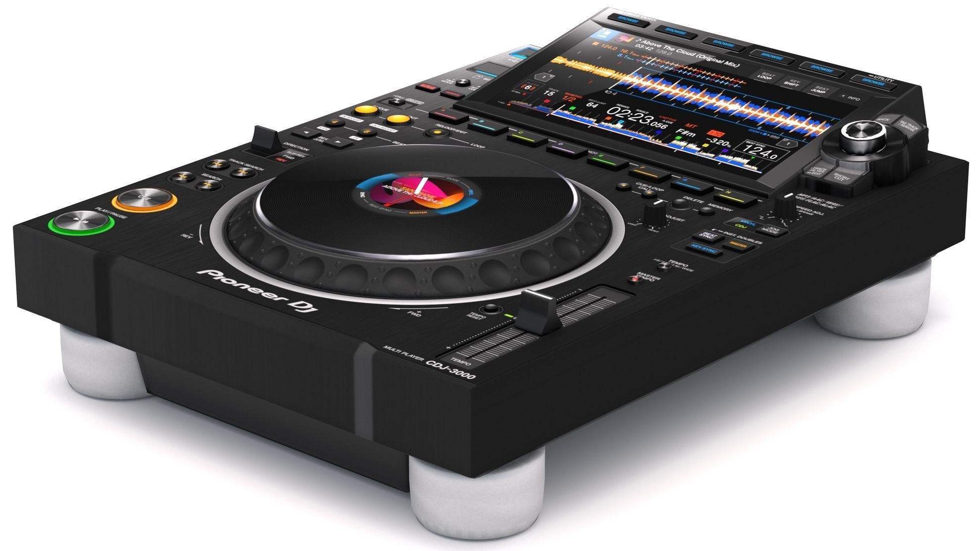 Pioneer cdj 3000 nexus 3D model | CGTrader
