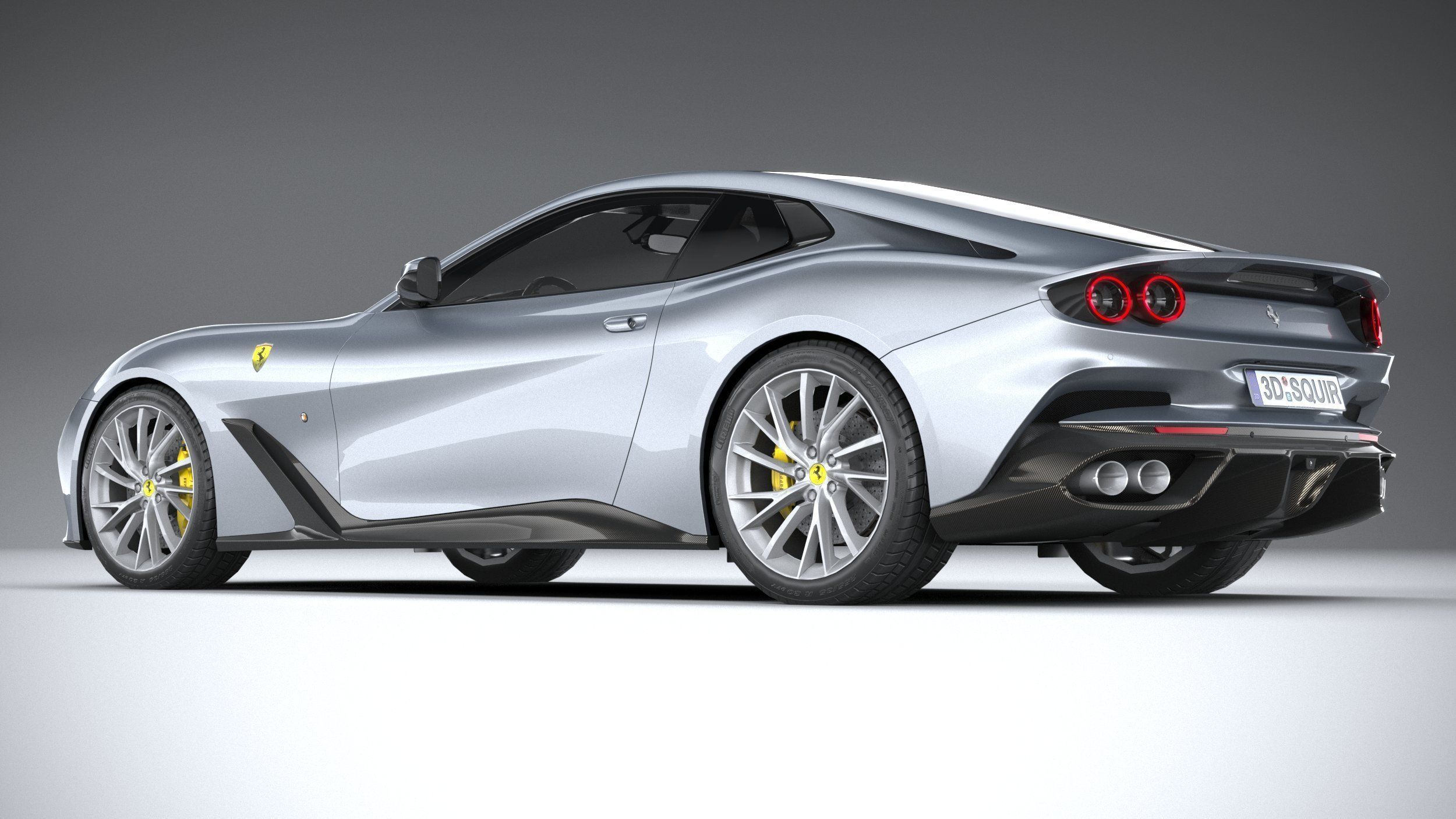 Ferrari BR20 2021 LowPoly 3D model | CGTrader