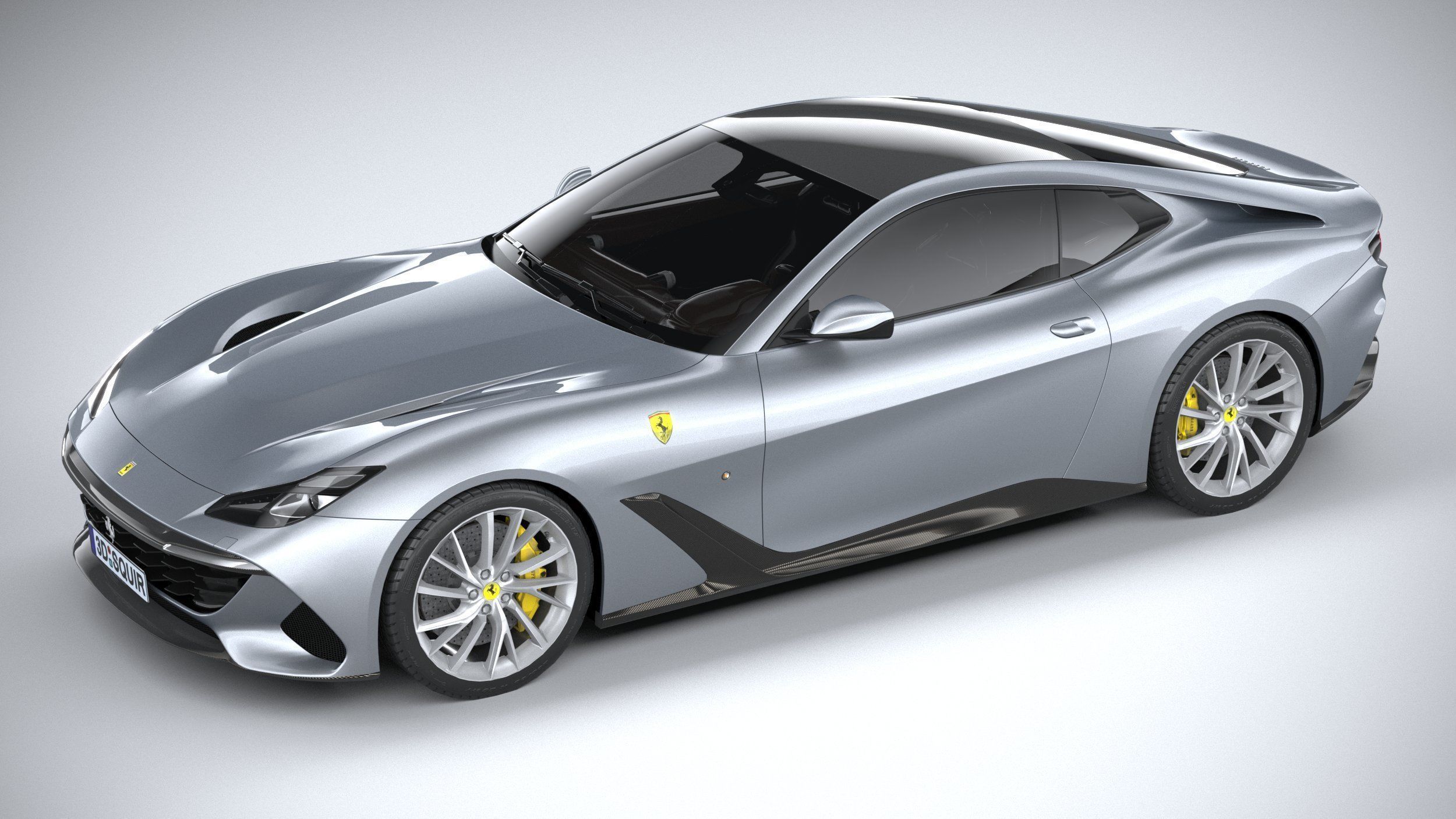 Ferrari BR20 2021 LowPoly 3D model | CGTrader