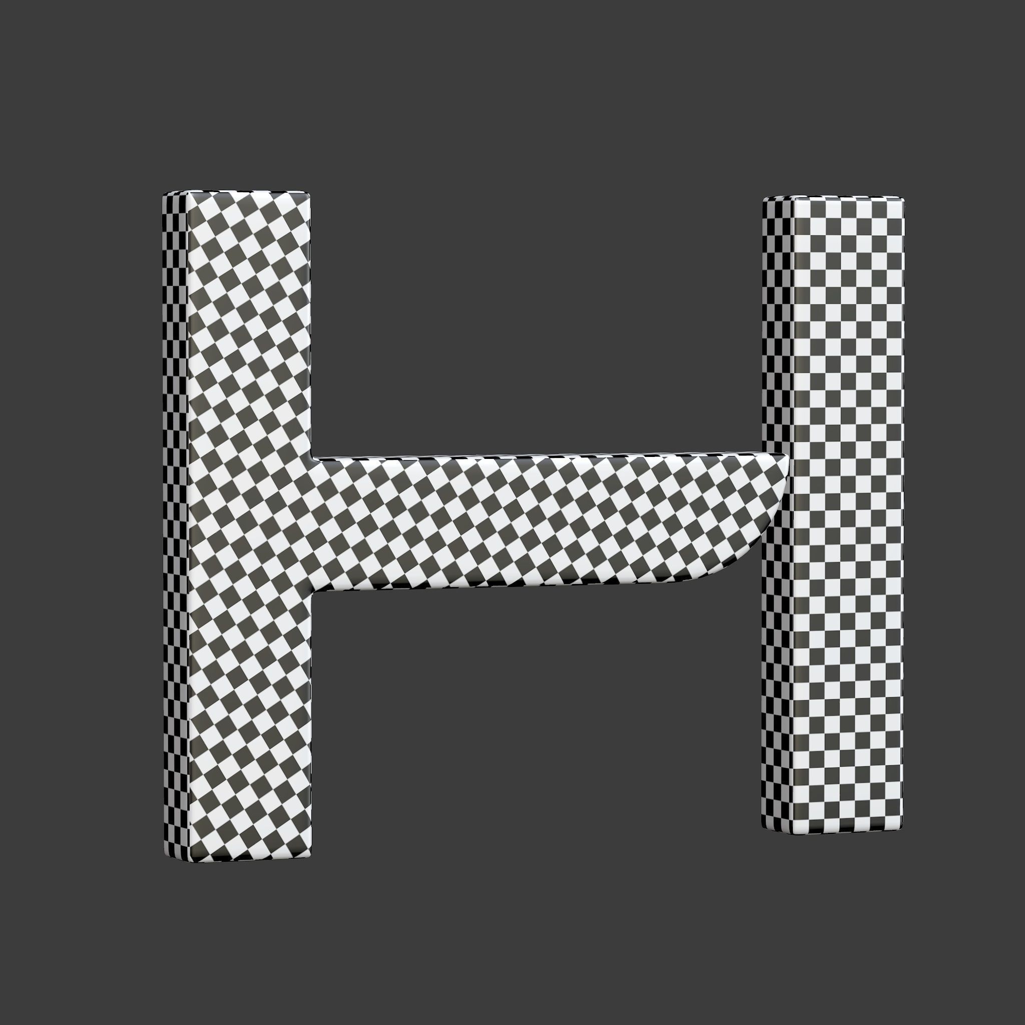 Tesla Alphabet 3D model | CGTrader