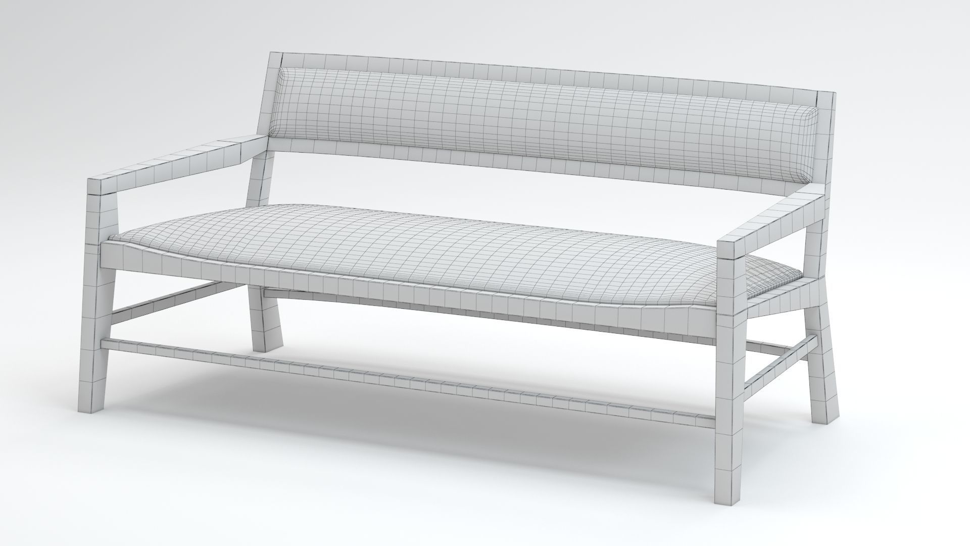 Aruba Armchair Sofa and Table 3D model | CGTrader