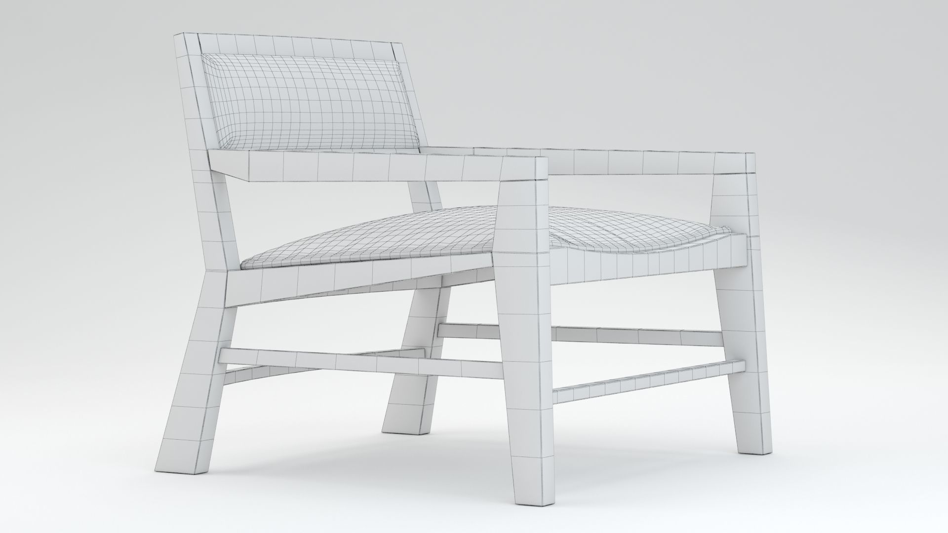 Aruba Armchair Sofa and Table 3D model | CGTrader