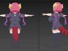 Ilulu Kobayashi-san Chi No Maid Dragon VRChat 3D model rigged | CGTrader