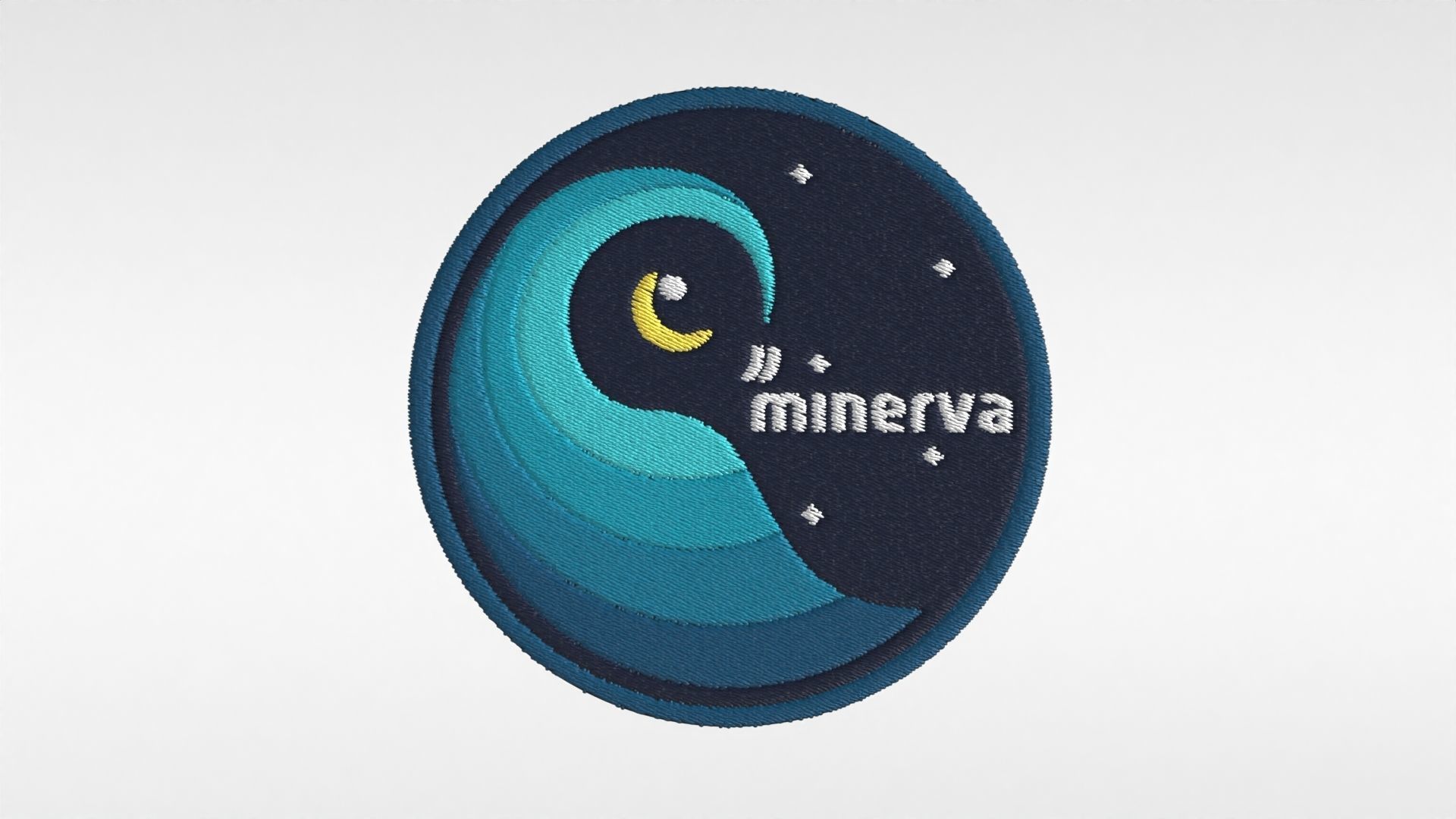 3D model Embroidered Patch Minerva Mission VR / AR / low-poly | CGTrader