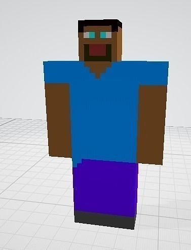 Steve Of Minecraft free VR / AR / low-poly 3D model rigged | CGTrader