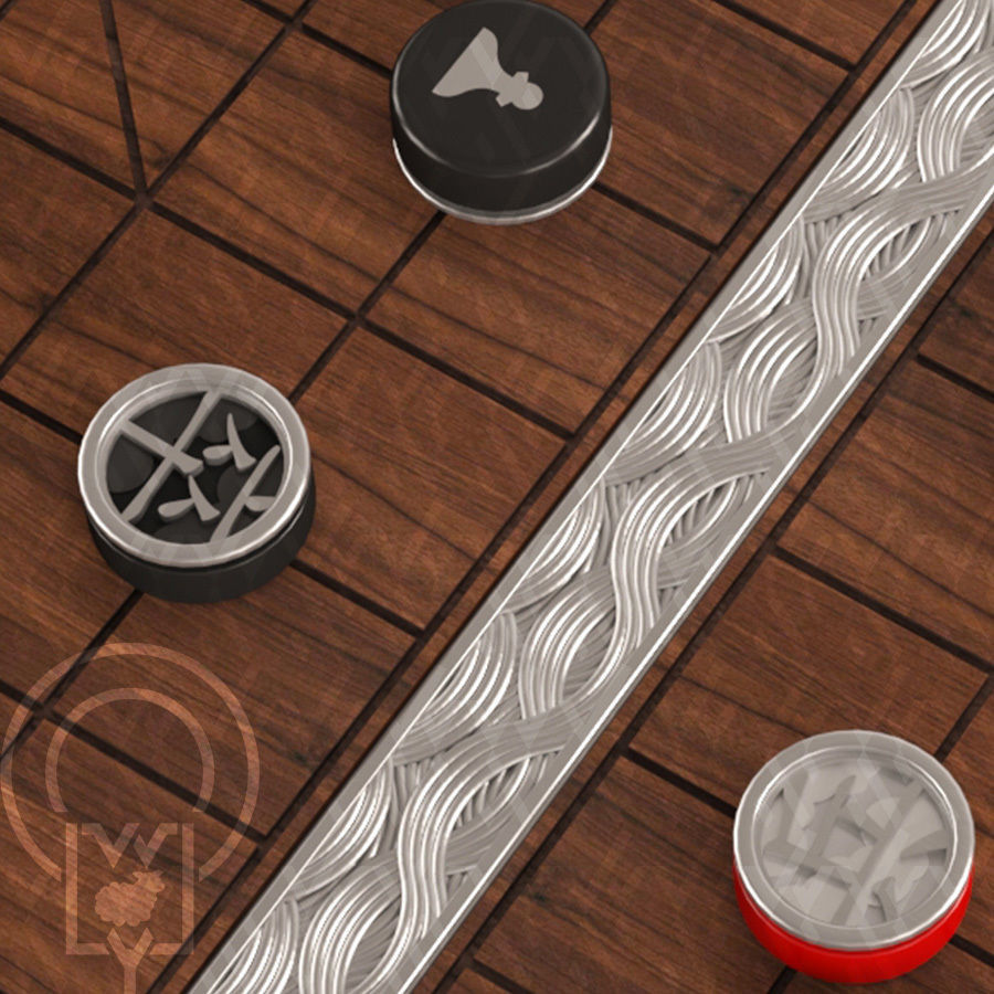 Chess Chinese XiangQi - international guide symbols 3D model | CGTrader