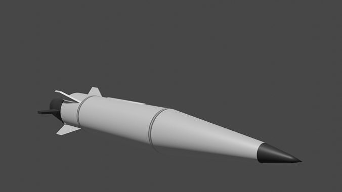 Kh-47m2 Hypersonic Missile - 3D Print 3D model 3D printable | CGTrader