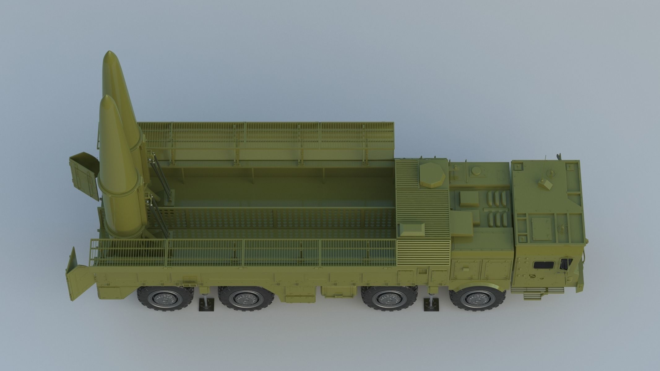 9K720 Iskander 3D model | CGTrader