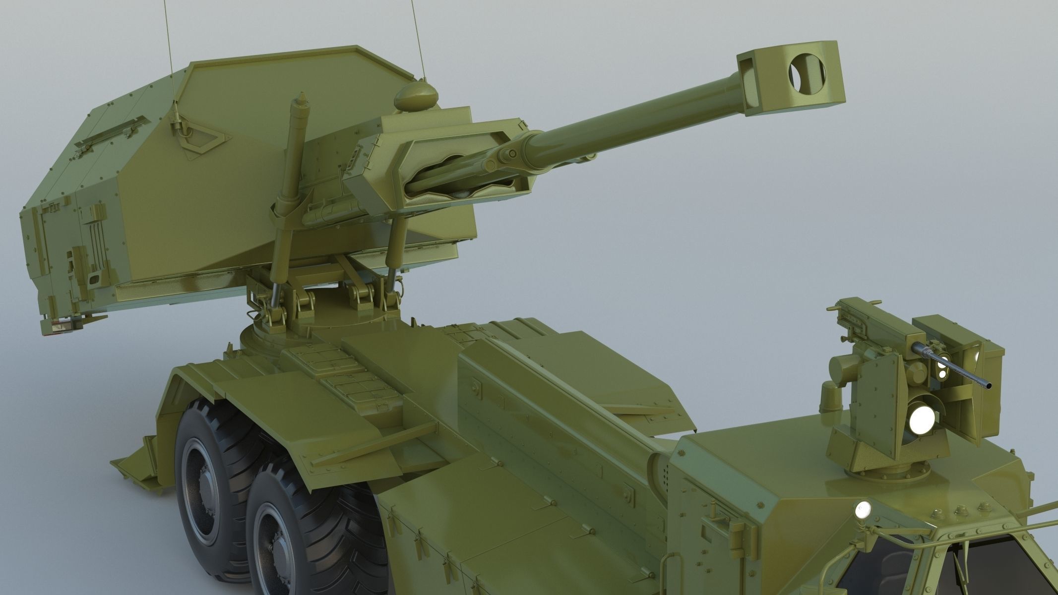 Archer Artillery System 3D model | CGTrader